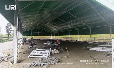 China Aluminum Alloy Frame Outdoor Event Tents Flame Retardant To DIN4102 B2 for sale