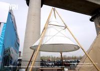 China Water Resistant Outdoor Event Tents White Tipi Bamboo Lantern Glamping Tents For Party for sale
