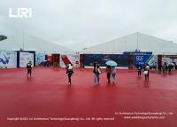 China Strong Aluminum Luxury Outdoor Exhibition Tents Mobile Waterproof Clothing Fair Tents for sale