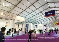 China Strong Aluminum Luxury Outdoor Exhibition Tents Mobile Waterproof Clothing Fair Tents for sale