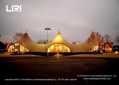 China Large Indian Pergola Teepee Wedding Decoration Tents  Hot Spring Vacation for sale