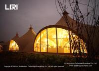 China Large Indian Pergola Teepee Wedding Decoration Tents  Hot Spring Vacation for sale