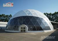 China Steel Frame PVC Cover Geodesic Dome Tent Ball shape For 360 Projection for sale