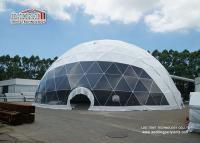 China Steel Frame PVC Cover Geodesic Dome Tent Ball shape For 360 Projection for sale