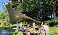 China Waterproof Outdoor Wedding Stretch Tent For Party Events UV Resistant for sale