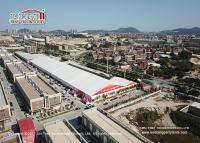 China Aluminum Alloy Frame Exhibition Center Tent Wind Loading 100km / Hour for sale