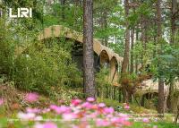 China Winter Safari Yurt House Luxury Glamping Tents With Private Bathroom for sale