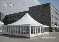 China White PVC Pagoda High Peak Tents 3x3m 5x5m 6x6m 8x8m For Parties for sale