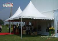 China White PVC Pagoda High Peak Tents 3x3m 5x5m 6x6m 8x8m For Parties for sale