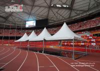China White PVC Pagoda High Peak Tents 3x3m 5x5m 6x6m 8x8m For Parties for sale