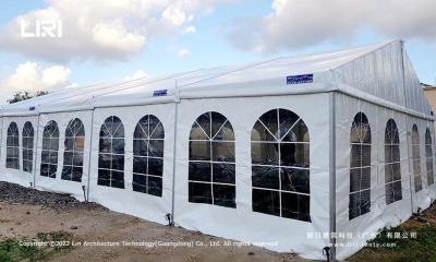 China Flame Retardant M2 Outdoor Event Tents White PVC Roof Cover for sale