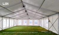 China Flame Retardant M2 Outdoor Event Tents White PVC Roof Cover for sale