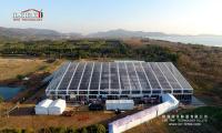 China Large transparent Outdoor Event Tent Marquee Structure for outdoor wedding party for sale
