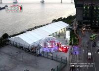 China 15m x 40m Waterproof Luxury Wedding Tent with Air Conditioner , Marquee with decoration for sale