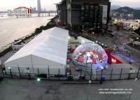 China 15m x 40m Waterproof Luxury Wedding Tent with Air Conditioner , Marquee with decoration for sale