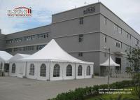 China 10x10m White Color Pagoda Garden Canopy Tent With Church Window , Garden Pagoda Tent for sale