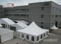 China 10x10m White Color Pagoda Garden Canopy Tent With Church Window , Garden Pagoda Tent for sale