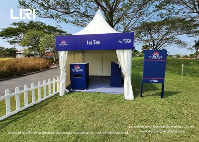 China Small Aluminium Waterproof Pagoda Tents Mobile Use For Events for sale
