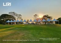 China Small Aluminium Waterproof Pagoda Tents Mobile Use For Events for sale