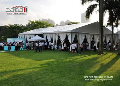 China 500 People Outdoor Event Tents with Glass Wall and Lighting for Catering Service, Heavy Duty Event Tent for Sale for sale