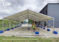 China High Quality Flame Retardant M2 Outdoor Event Tents White PVC Roof Cover for sale
