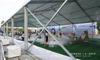 China High Quality Flame Retardant M2 Outdoor Event Tents White PVC Roof Cover for sale