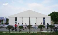 China High Quality Flame Retardant M2 Outdoor Event Tents White PVC Roof Cover for sale