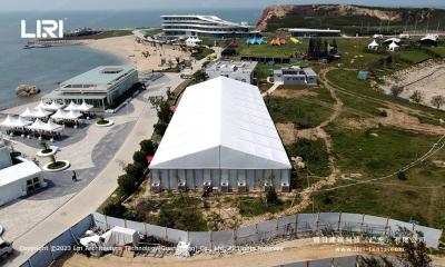 China Flame Retardant M2 Outdoor Event Tents Glass Sidewalls From Liri In China for sale