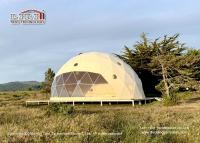 China Clear Cover Round Dome Glamping Yoga Gym Tent for Sale Florida for sale