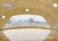 China Clear Cover Round Dome Glamping Yoga Gym Tent for Sale Florida for sale