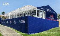 China Flame Retardant M2 Outdoor Event Tents With Glass Sidewalls From Liri for sale