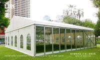 China Flame Retardant M2 Wedding Event Tents With Glass Sidewalls From Liri for sale