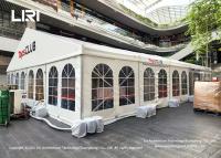 China Flame Retardant M2 Event Tent With Glass Sidewalls From Liri for sale