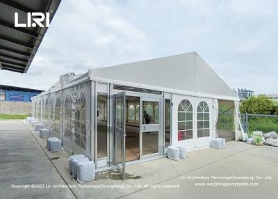 China Flame Retardant M2 Wedding Event Tents With Glass Sidewalls From Liri In China for sale
