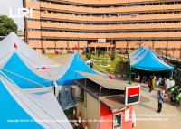 China Outdoor Restaurant Catering Tents for Events Patio Gazebo Tent 3x3 Cameroon for sale