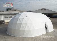 China 25m Special White Portable Customized Ellipse Steel Pvc Event Dome Tent for Outdoor Party for sale
