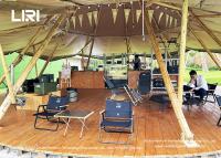 China Big Waterproof Canvas Indian Tipi Event Teepee Hotel Desert Tent for Camping for sale