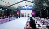 China Transparent Outdoor Canopy Tent / Sun Shade wedding ceremony tents for luxurious wedding event for sale