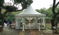 China Transparent Outdoor Canopy Tent / Sun Shade wedding ceremony tents for luxurious wedding event for sale