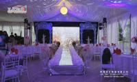 China Luxurious Outdoor Wedding Reception Tent , Sun Shade Marquee Event Tent for sale