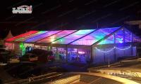 China Waterproof Luxury Outdoor Event Tents With Transparent PVC Fabric Roof for sale