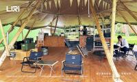 China High Quality Canvas Outdoor Large Tipi Tent For Glamping 20-120 People for sale