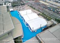 China Large White PVC Outdoor Event Marquee Advertising Commercial Exhibition Tents for sale