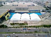 China Large White PVC Outdoor Event Marquee Advertising Commercial Exhibition Tents for sale