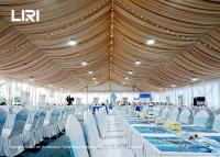 China Mobile Aluminum Outdoor Function Big Restaurant Catering Tent Wedding for sale