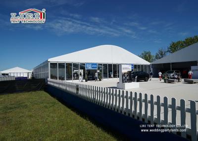 China Blockout PVC Roof Cover Sport Event Tents 15m Ridge Height Polygon Tent Waterproof for sale
