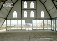 China New Style White Church Tent, Marquee Gospel Tents with Windows For Sale for sale