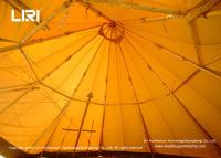 China Outdoor Factory Large wedding Event Wood 20/40/72/100 Seats Canvas Tipi Tent for sale