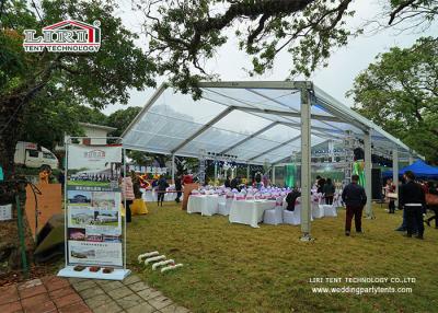 China Transparent 10m Clear Span Marquee Tent Outdoor Wedding Marquee For Outdoor Show for sale