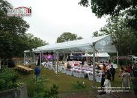 China Aluminum Frame Small Garden Marquee Tent Waterproof with Glass Walls for sale
